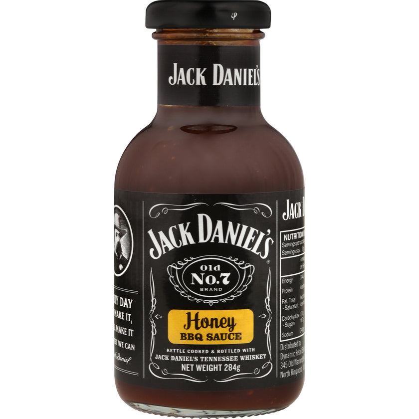 Jack Daniels Honey BBQ Sauce 284g x 6 Pack – Simply Good Foods